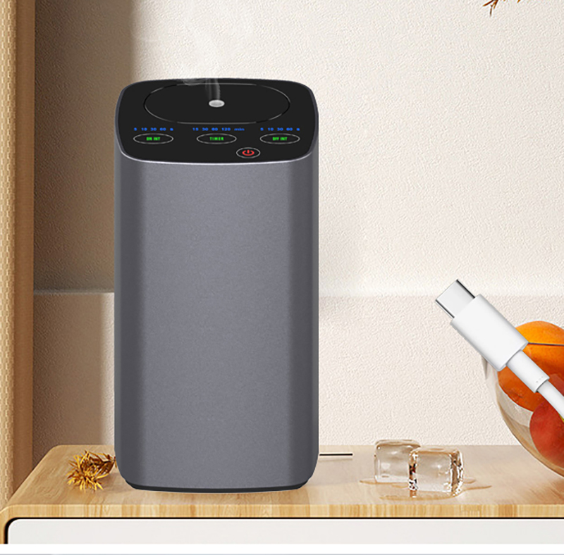 A 2000mAh Rechargeable Battery Quiet Alloy Made Waterless Nebulizer ...